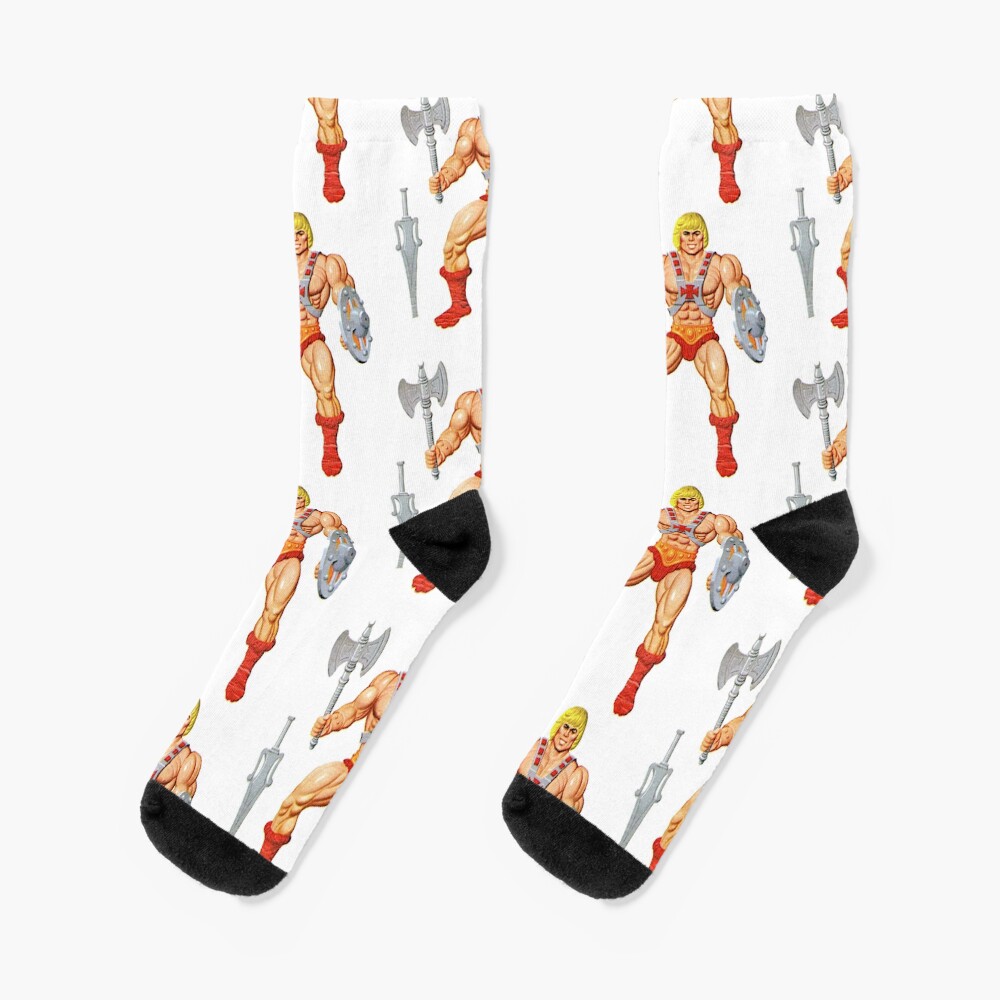 "Retro - HE MAN - The Most Powerful Man in the Universe !! " Socks for ...