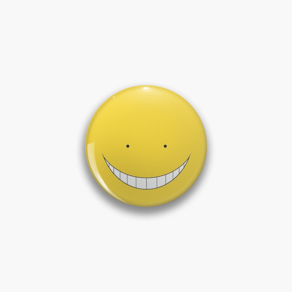 "Koro Sensei Smile Assasination Classroom" Pin for Sale by Kuu-haku ...