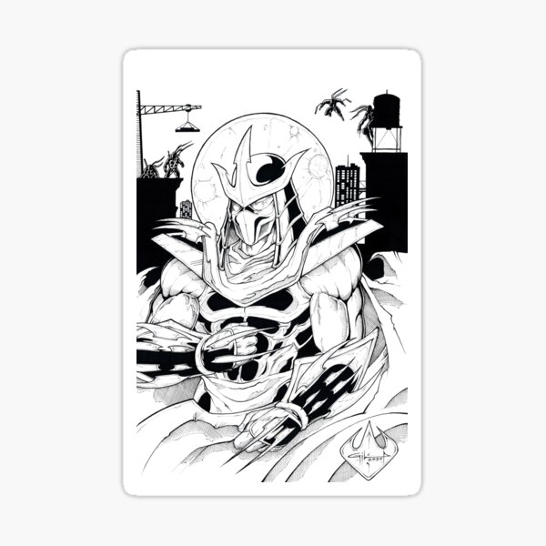 "The Shredder!!" Sticker by Gperez165 | Redbubble