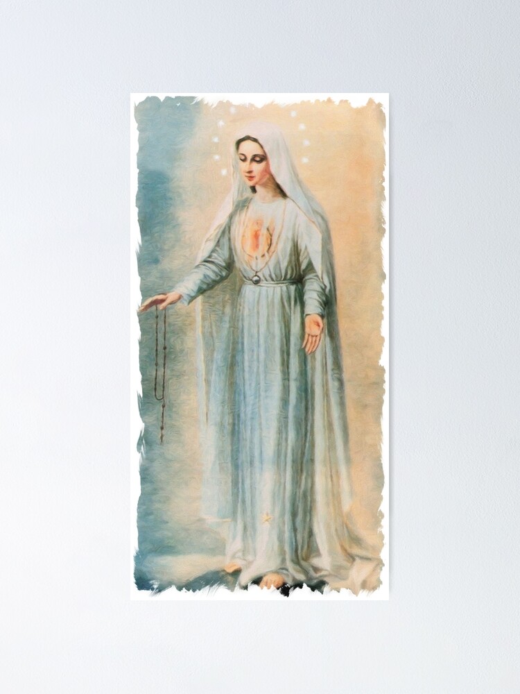 "Our Lady Fatima" Poster for Sale by Beltschazar | Redbubble