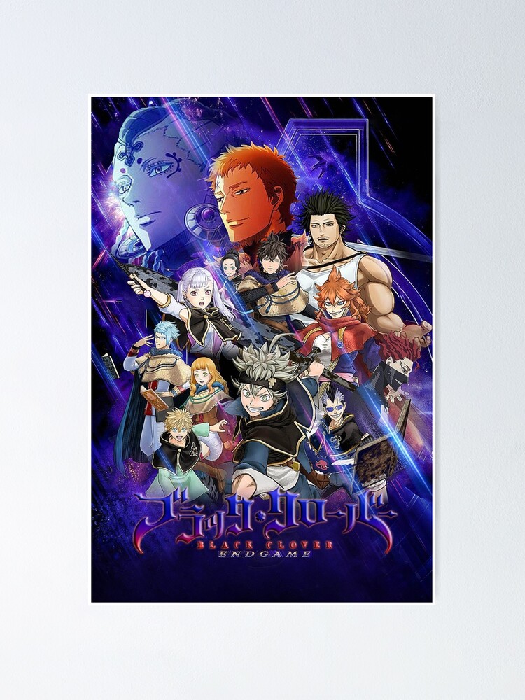 "Black Clover Poster" Poster for Sale by AnimeGalleryll | Redbubble