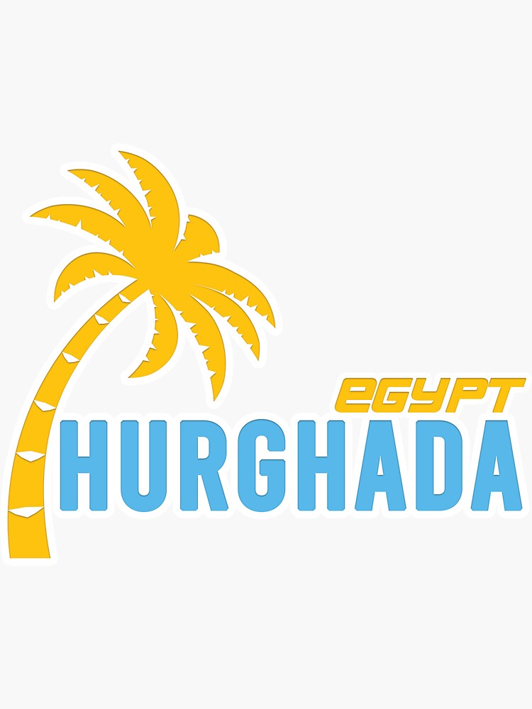 "Hurghada Egypt" Sticker for Sale by GPCDesign | Redbubble