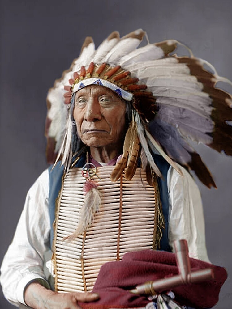 "Red Cloud Maȟpíya Lúta 1822 – 1909 Lakota" Graphic T-Shirt for Sale by ...