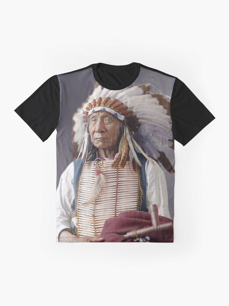 "Red Cloud Maȟpíya Lúta 1822 – 1909 Lakota" Graphic T-Shirt for Sale by ...