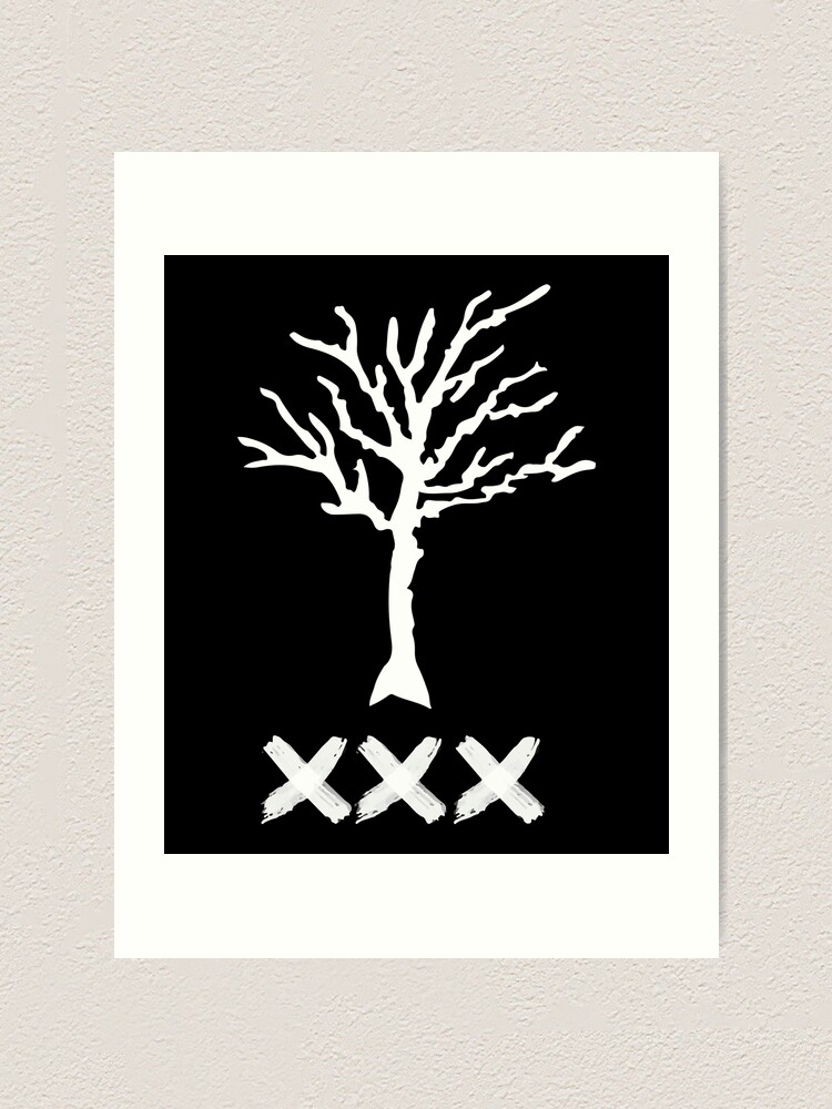 "xxxtentacion Tree Logo" Art Print for Sale by Novaque | Redbubble