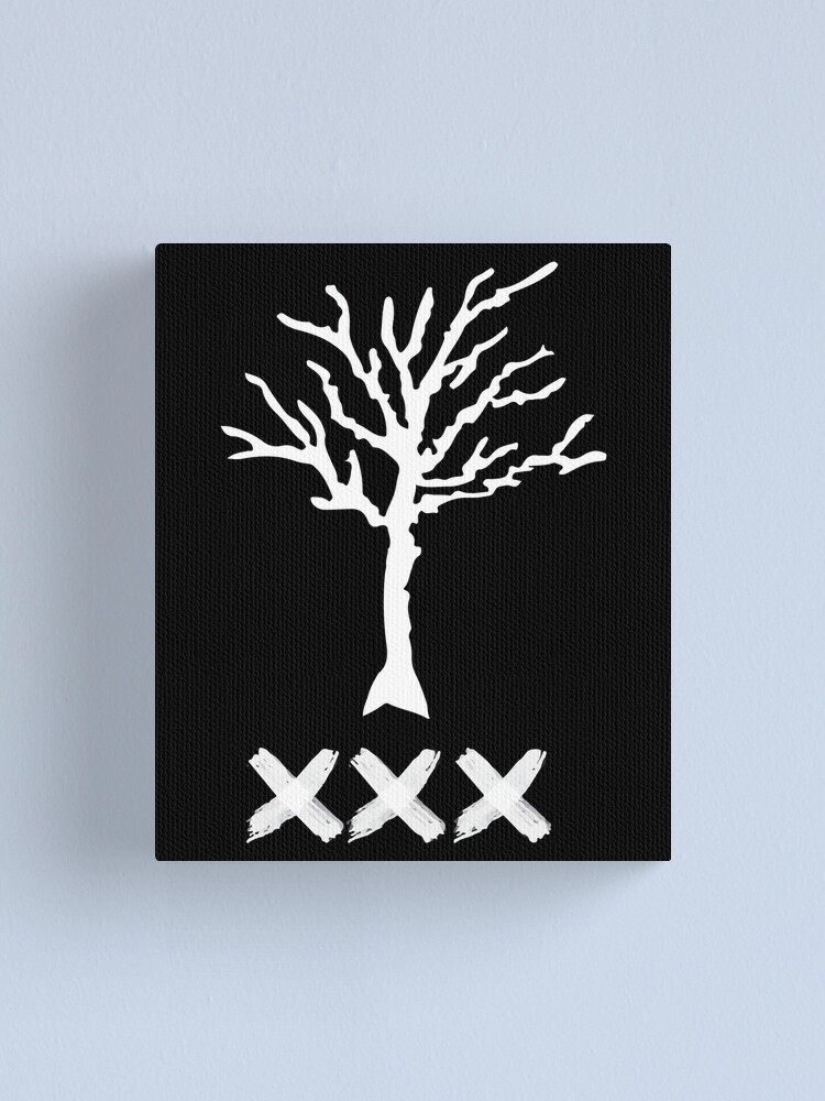 "xxxtentacion Tree Logo" Canvas Print by Novaque | Redbubble
