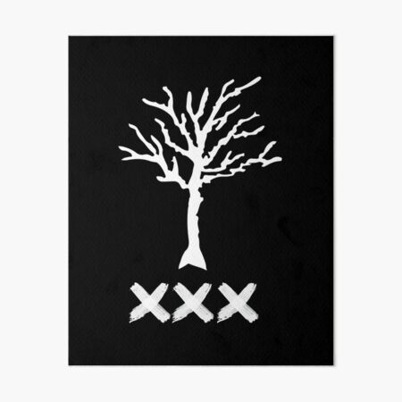 "xxxtentacion Tree Logo" Art Board Print by Novaque | Redbubble