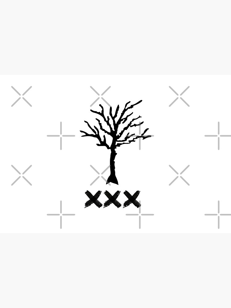 "xxxtentacion Tree Logo" Mask for Sale by Novaque | Redbubble