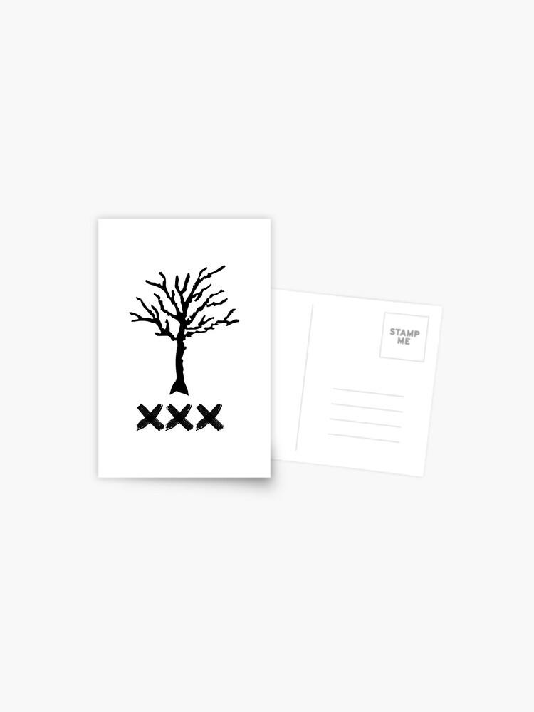 "xxxtentacion Tree Logo" Postcard for Sale by Novaque | Redbubble