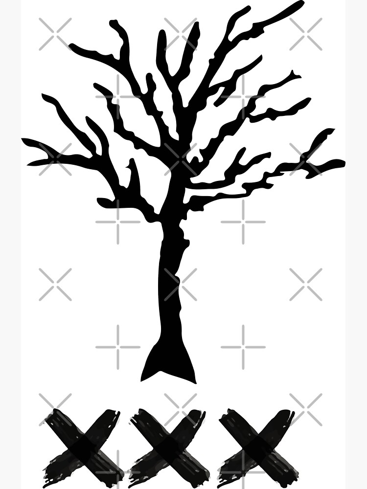 "xxxtentacion Tree Logo" Magnet for Sale by Novaque | Redbubble