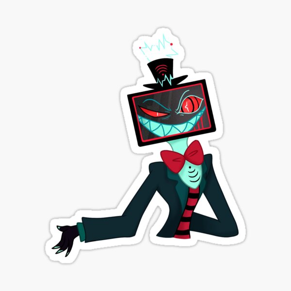 "Vox (Hazbin Hotel)" Sticker for Sale by Miawolf49Drawz | Redbubble