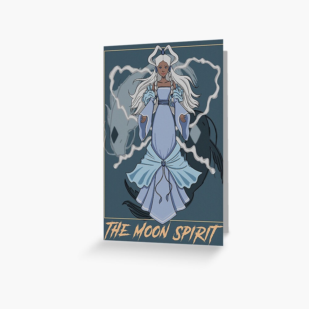 Tarjetas de felicitación «Fan Art de Moon Spirit / Yue the moon spirit ...