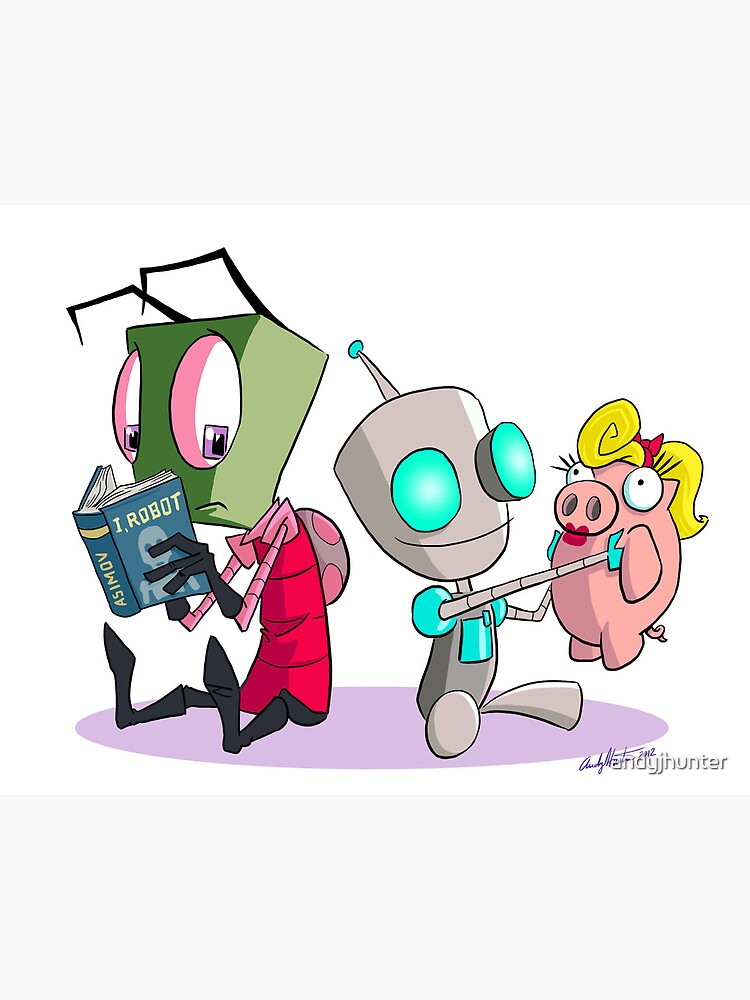 "Invader Zim- "I, Gir"" Poster by andyjhunter | Redbubble