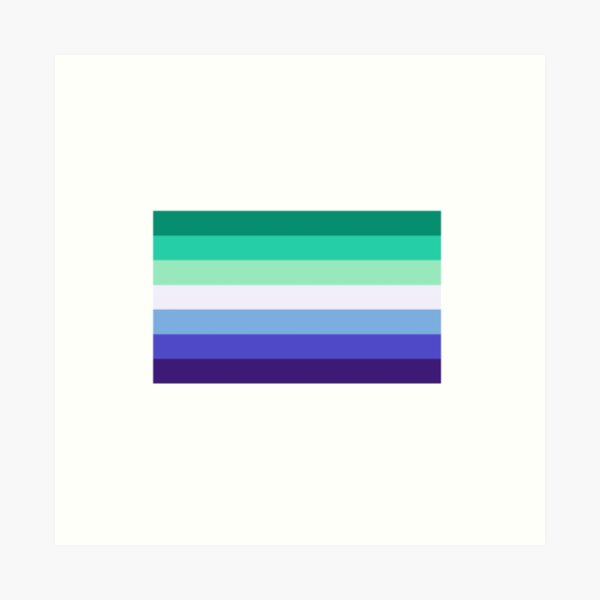 "mlm pride flag" Art Print for Sale by Ayyycooldudeh | Redbubble