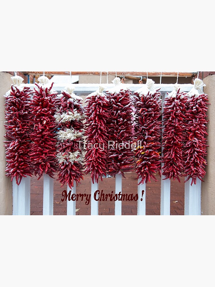 "Chilli Christmas" Greeting Card for Sale by Tracy Riddell | Redbubble
