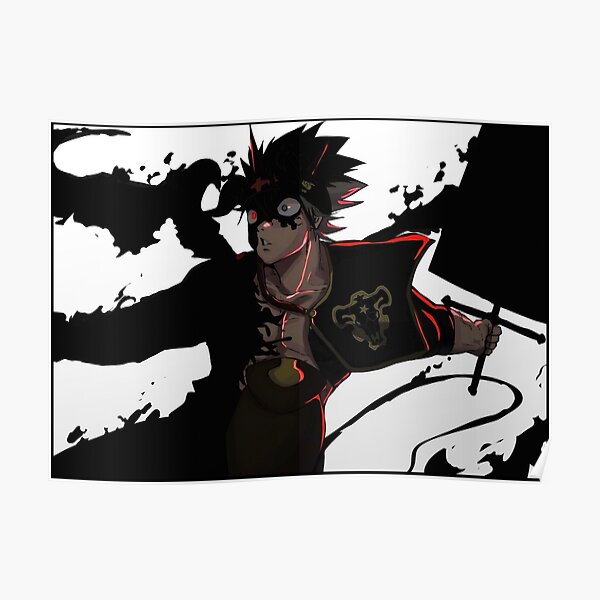 "Black Clover Asta" Poster for Sale by terpres | Redbubble