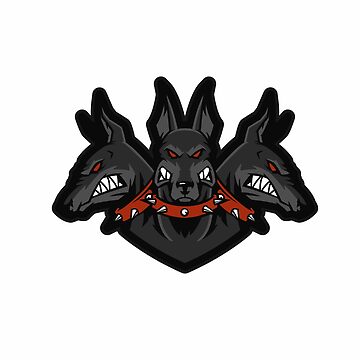 "Cerberus- 3 headed dog Design" Art Board Print for Sale by joabaj ...