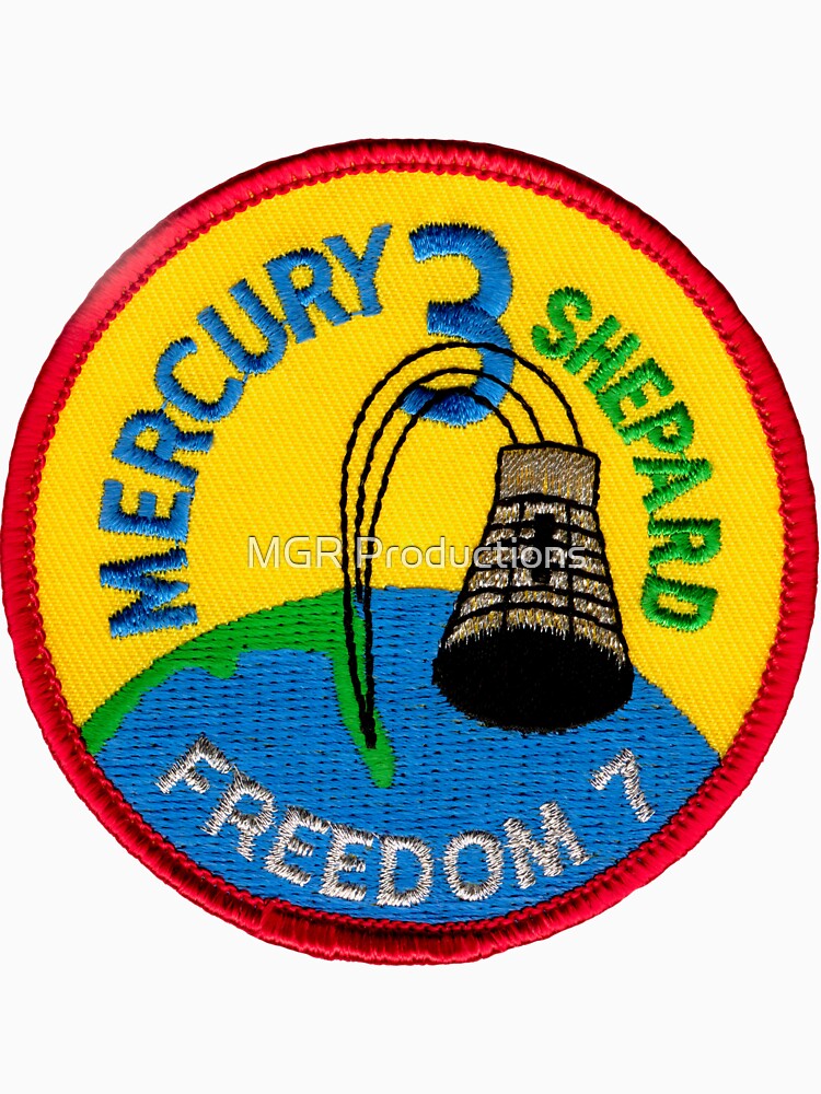 "Mercury-Redstone 3 (Freedom 7) Mission Logo" T-shirt for Sale by ...