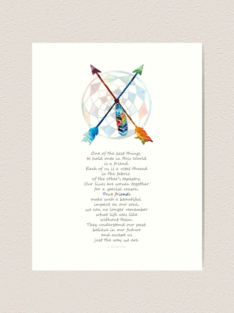 "Native American Friendship Symbol - True Friends - by Sharon Cummings ...