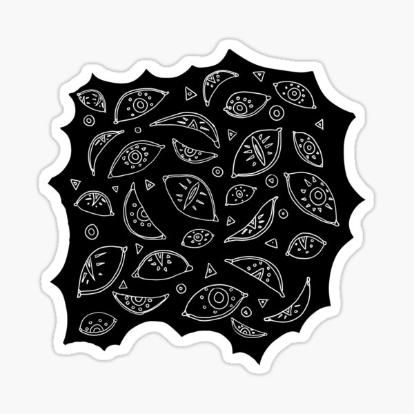 "find the double pupil" Sticker by nikyro | Redbubble