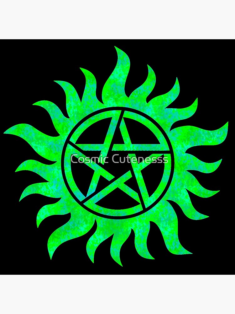 "Green Anti-Possession Symbol (Black)" Poster for Sale by ...