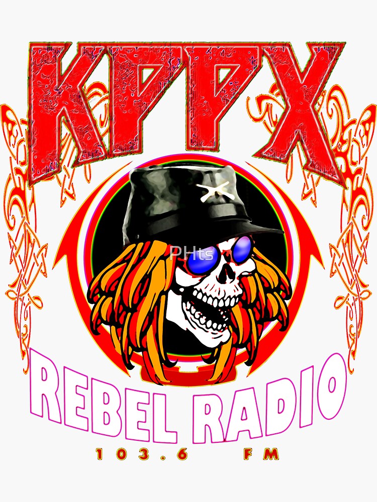 "KPPX radio" Sticker for Sale by PHts | Redbubble