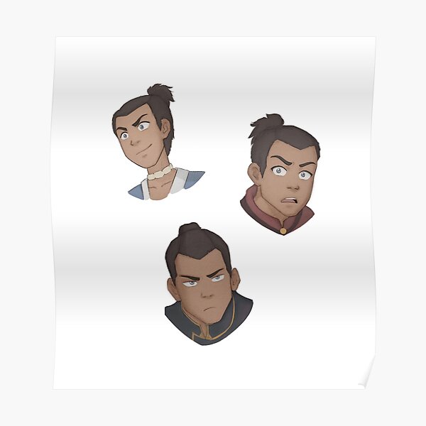 "Sokka Avatar the Last Airbender" Poster by mariacs123 | Redbubble