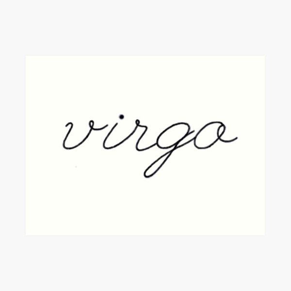 Virgo Astrological Sign Art Prints | Redbubble