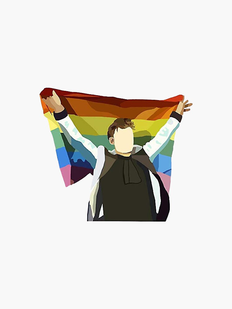 "Harry Styles Pride" Sticker for Sale by tmoneyy11 | Redbubble