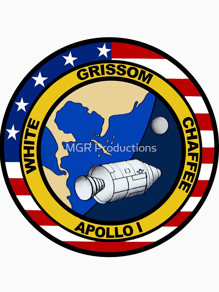 "Apollo 1 Mission Logo" T-shirt for Sale by Quatrosales | Redbubble ...