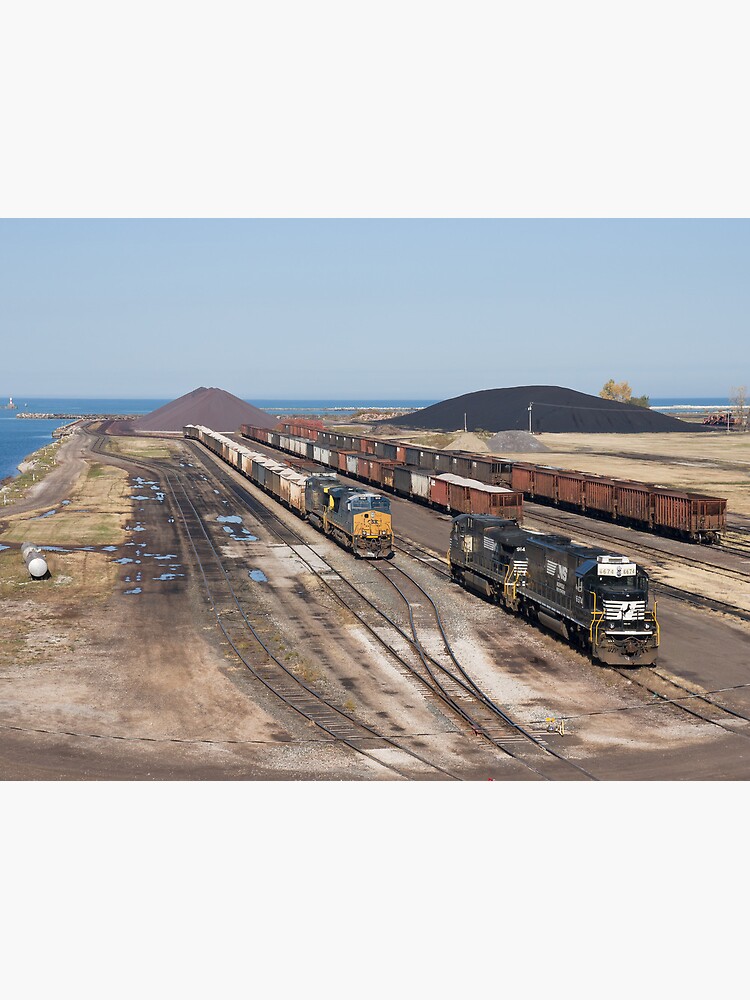 "Ashtabula Harbor Yard" Poster for Sale by StonePhotos | Redbubble