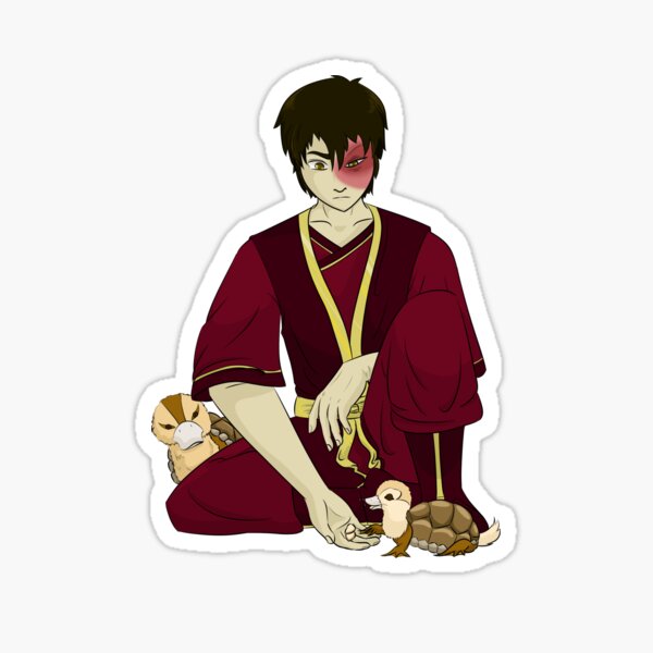 "Zuko and Turtle Ducks" Sticker for Sale by jm3549 | Redbubble