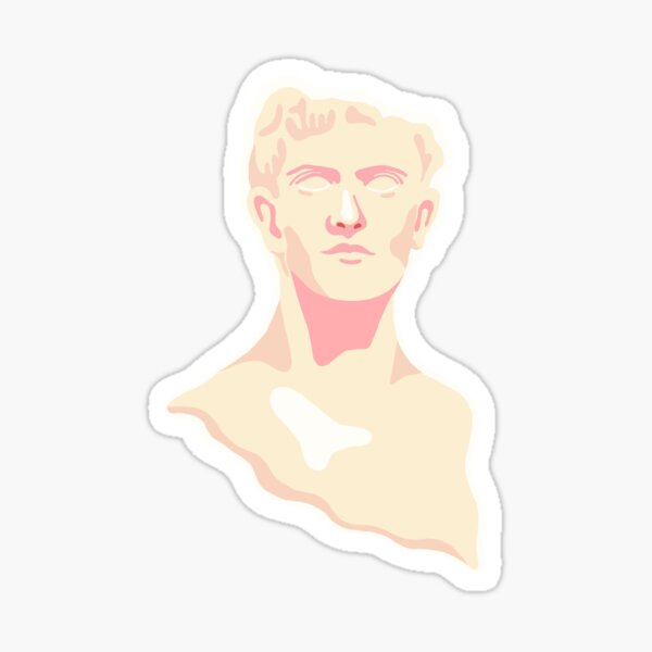"Roman statue" Sticker for Sale by F-leggio | Redbubble