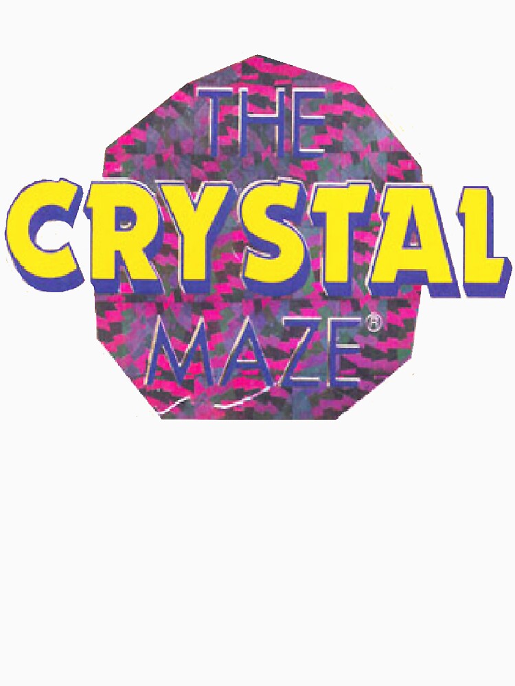 "Crystal Maze Logo" T-shirt by geandonion | Redbubble