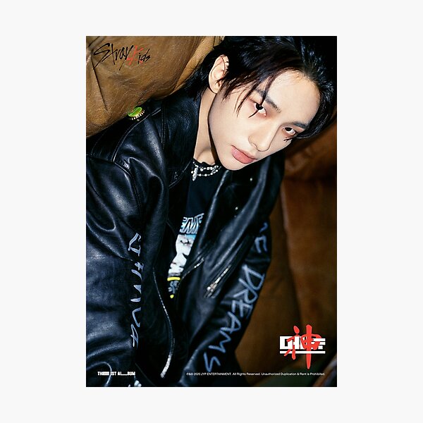 "STRAY KIDS GODS MENU HYUNJIN" Photographic Print by BGEMPORIUM | Redbubble