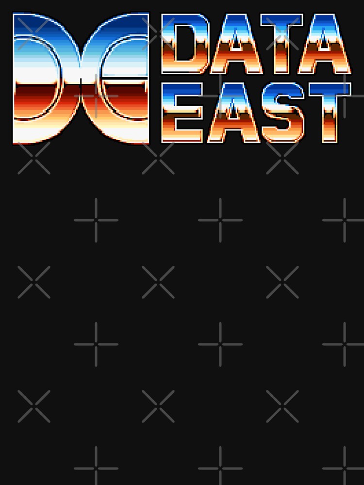 "Never Forget Data East" T-shirt for Sale by retrogamechamp | Redbubble ...