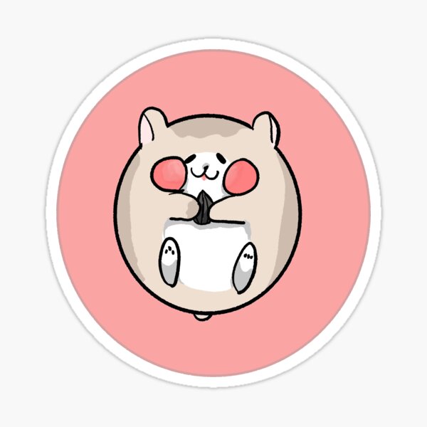 Hammy The Hamster Stickers | Redbubble