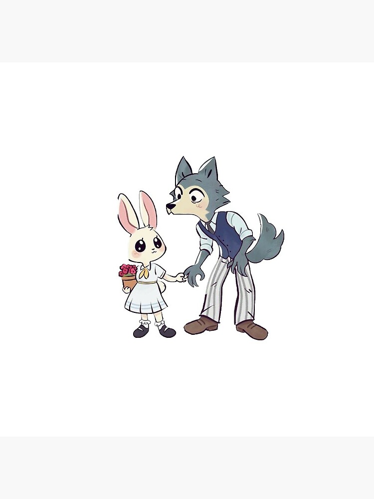 "Legoshi, Haru, Beastars" Pin for Sale by Xenovia15 | Redbubble