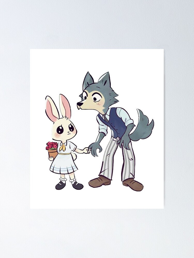 "Legoshi, Haru, Beastars" Poster by Xenovia15 | Redbubble