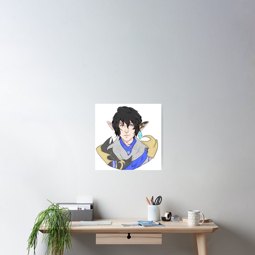 "Ser Aymeric de Borel - portrait" Poster by RachaelGrohl | Redbubble