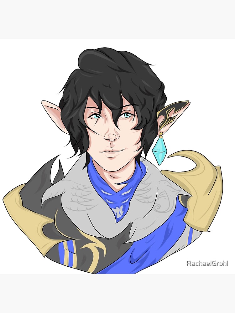 "Ser Aymeric de Borel - portrait" Poster by RachaelGrohl | Redbubble