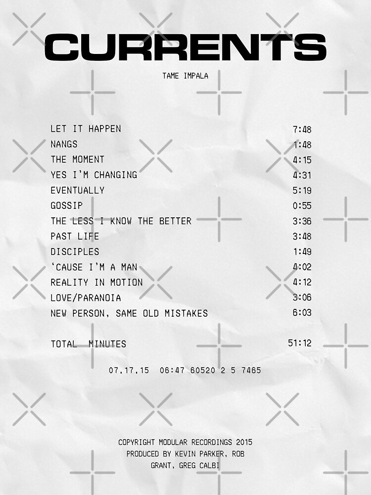 "album receipt" Sticker for Sale by jennagardnerr | Redbubble