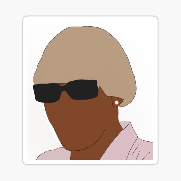 "tyler the creator " Sticker for Sale by Honey-Lemon- | Redbubble