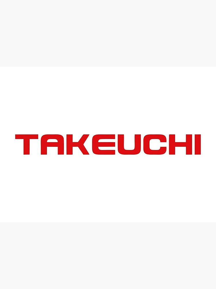 "Takeuchi Logo" Photographic Print by towndelay31 | Redbubble