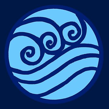 "Avatar Water Tribe Symbol" Sticker for Sale by acaciadanza | Redbubble