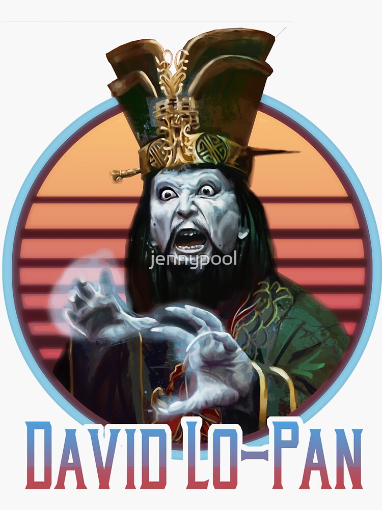 "DAVID LO-PAN" Sticker for Sale by jennypool | Redbubble
