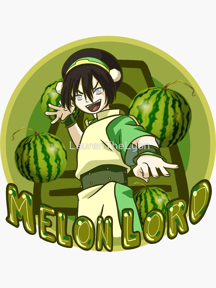 "Melon Lord" Sticker for Sale by LaurenTheLyon | Redbubble