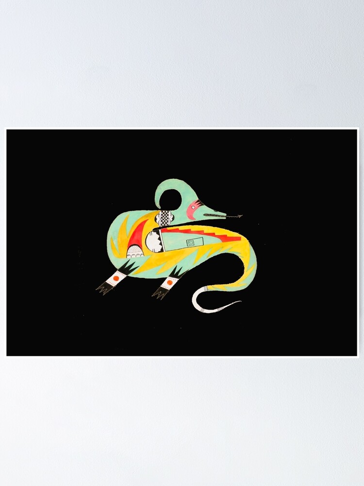 "Awanyu" Poster by AbnormalDesign | Redbubble