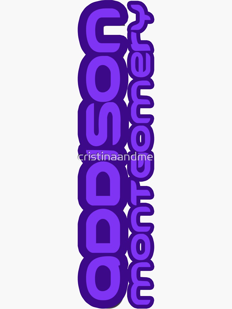 "Addison Montgomery" Sticker by cristinaandmer | Redbubble