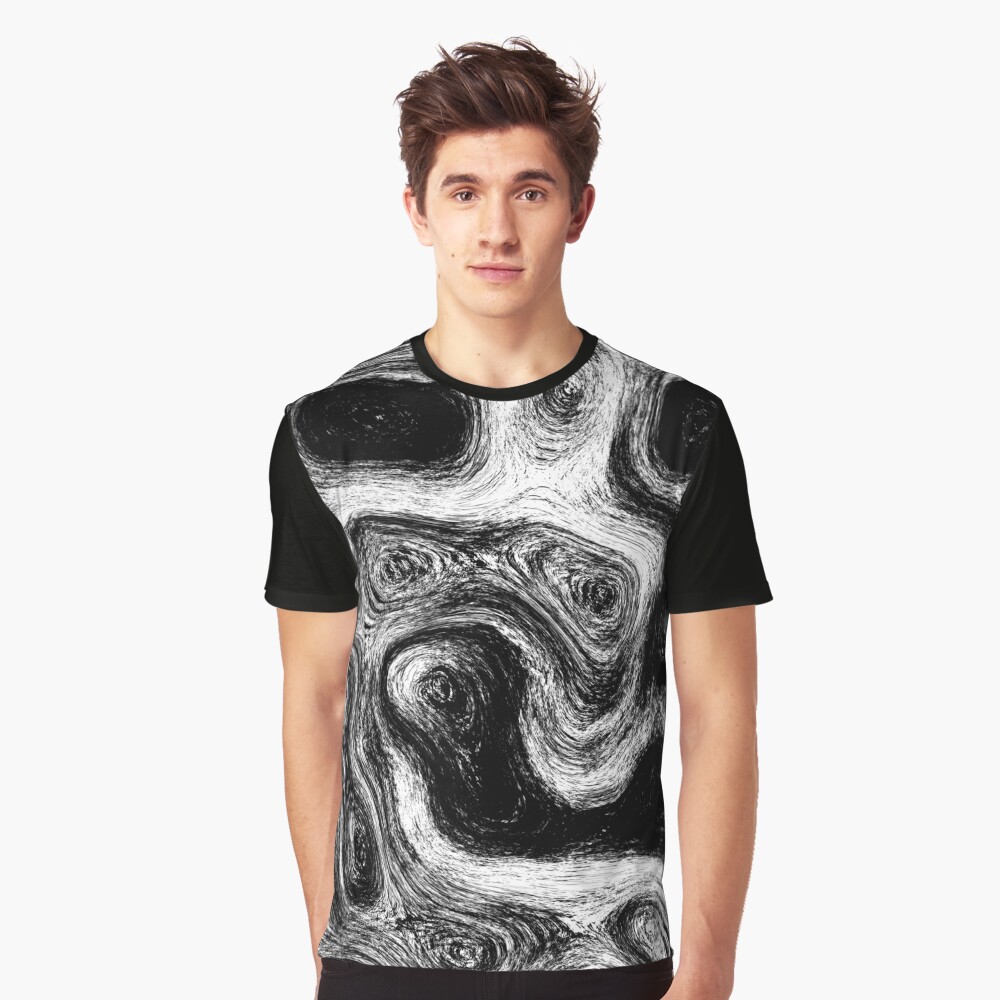 "Intrusive Thought | Abstract Liquism Art" T-shirt for Sale by Dator ...